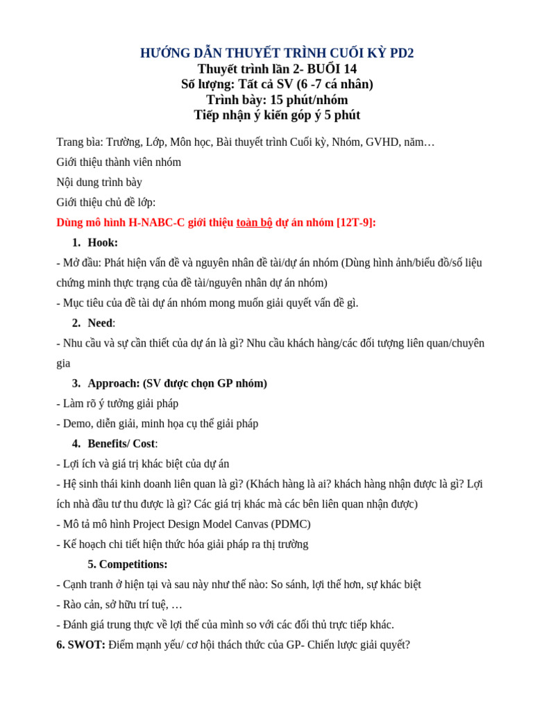 2021 - Buoi 12-Hd TTCK - PD 2 | PDF