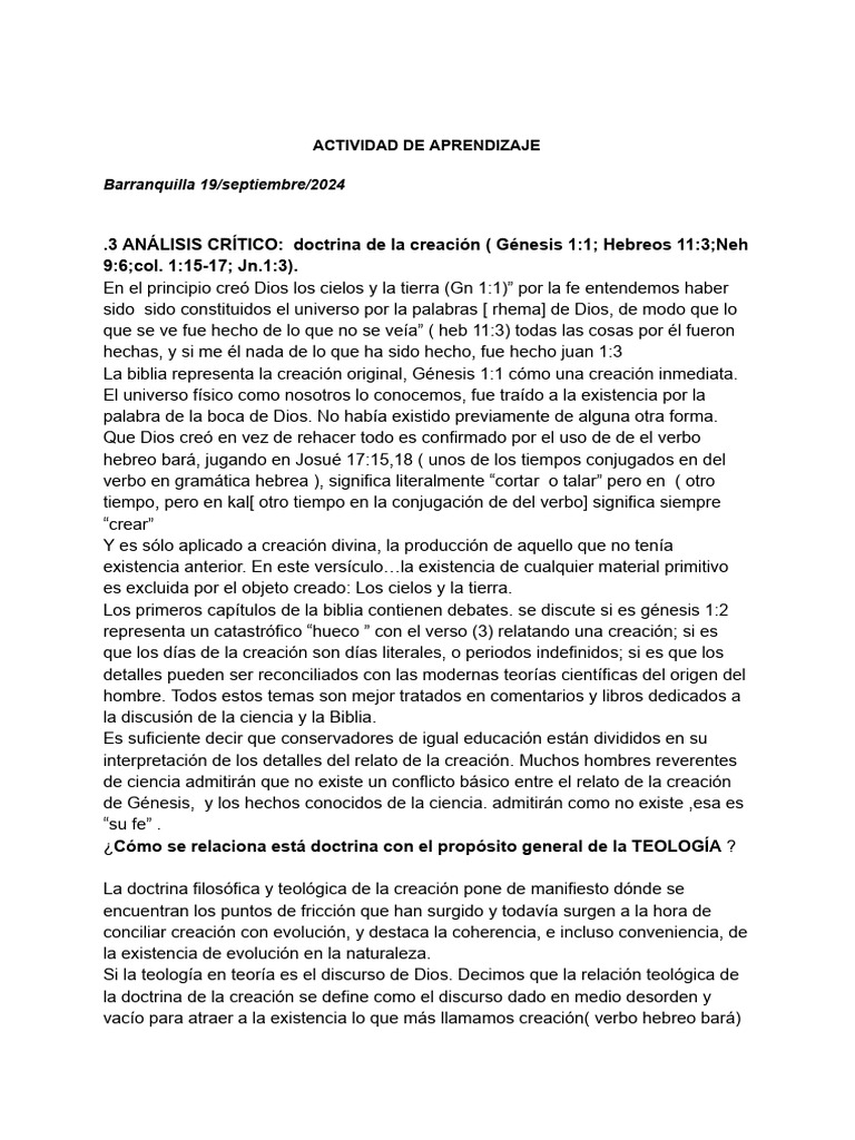 Actividad de aprendizaje 3 | PDF