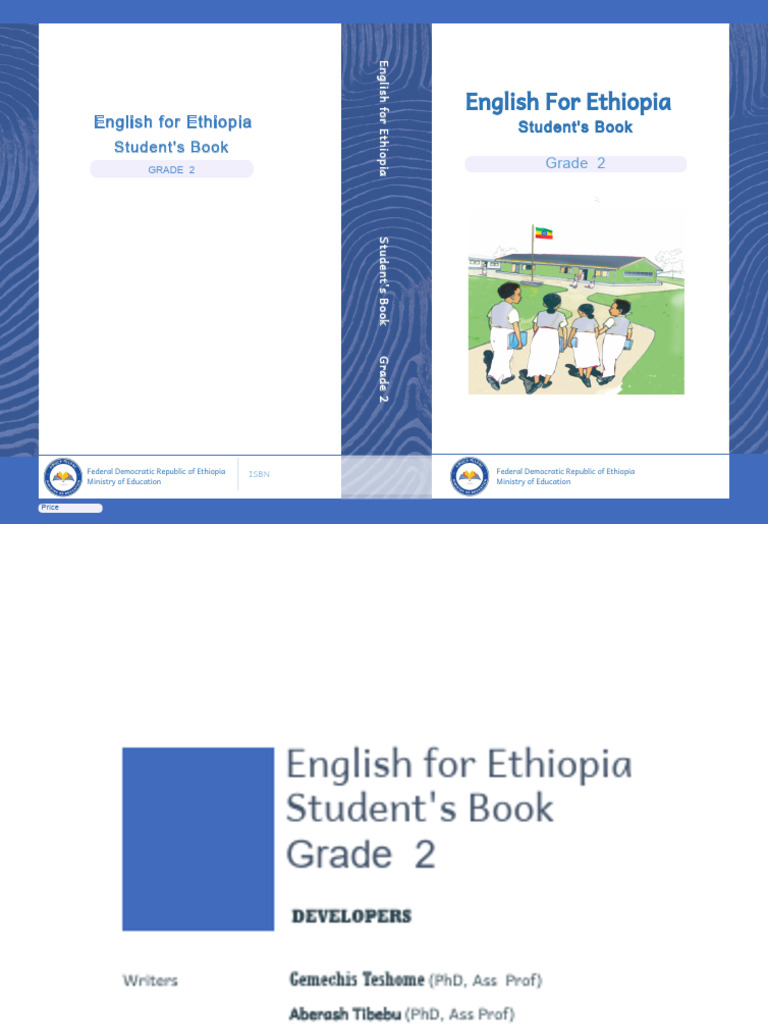 English for Ethiopia: Grade 2 Textbook | PDF | Language Arts ...
