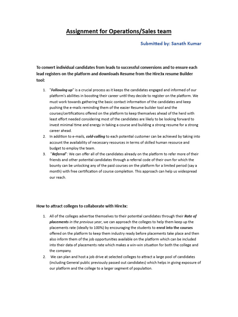 Assignment - SANATH KUMAR | PDF