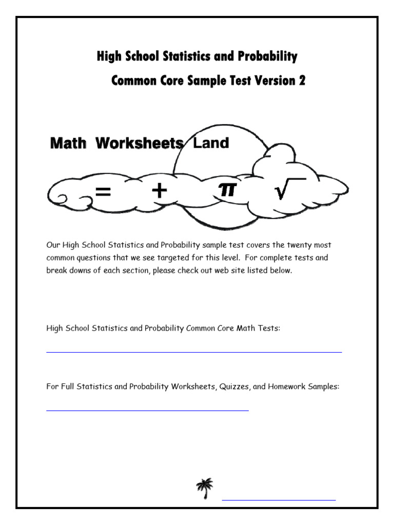 Hs Stats Sample Version 2 | PDF