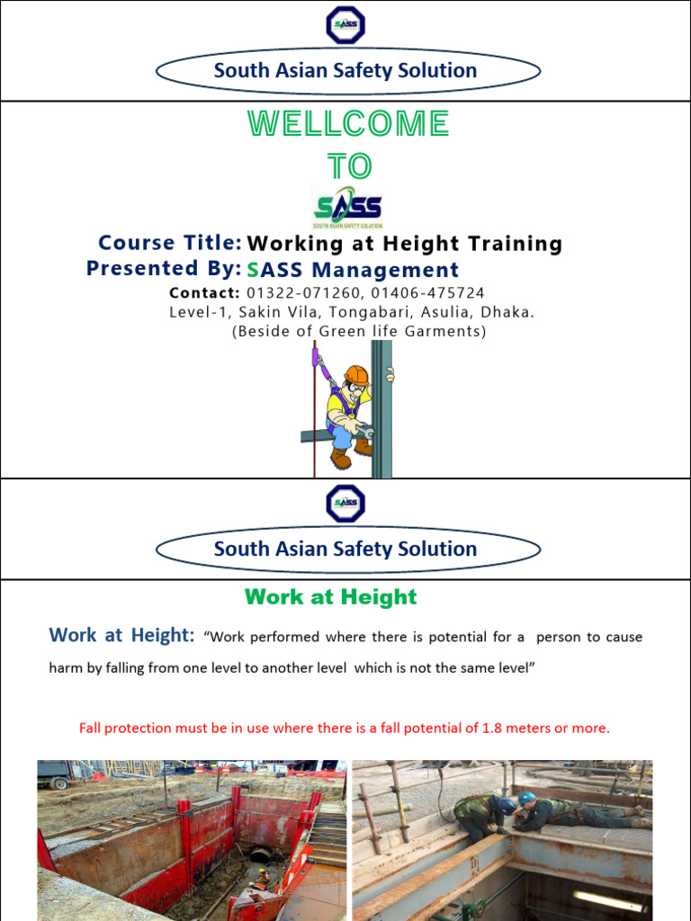 Work at Height | PDF