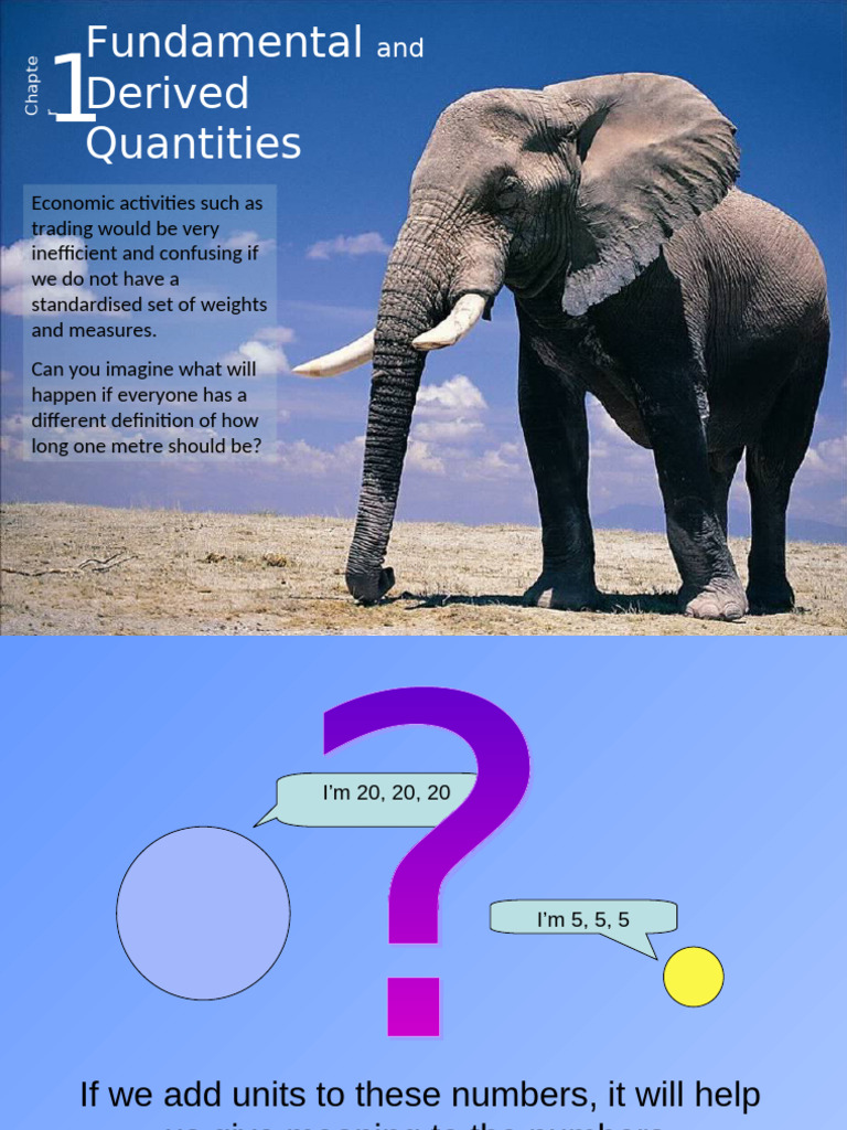 Chapter 01 Fundamental and Derived Quantities | PDF