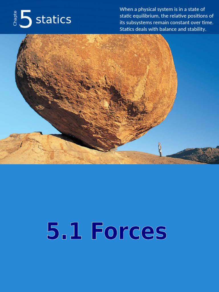 Chapter 05 Statics | PDF