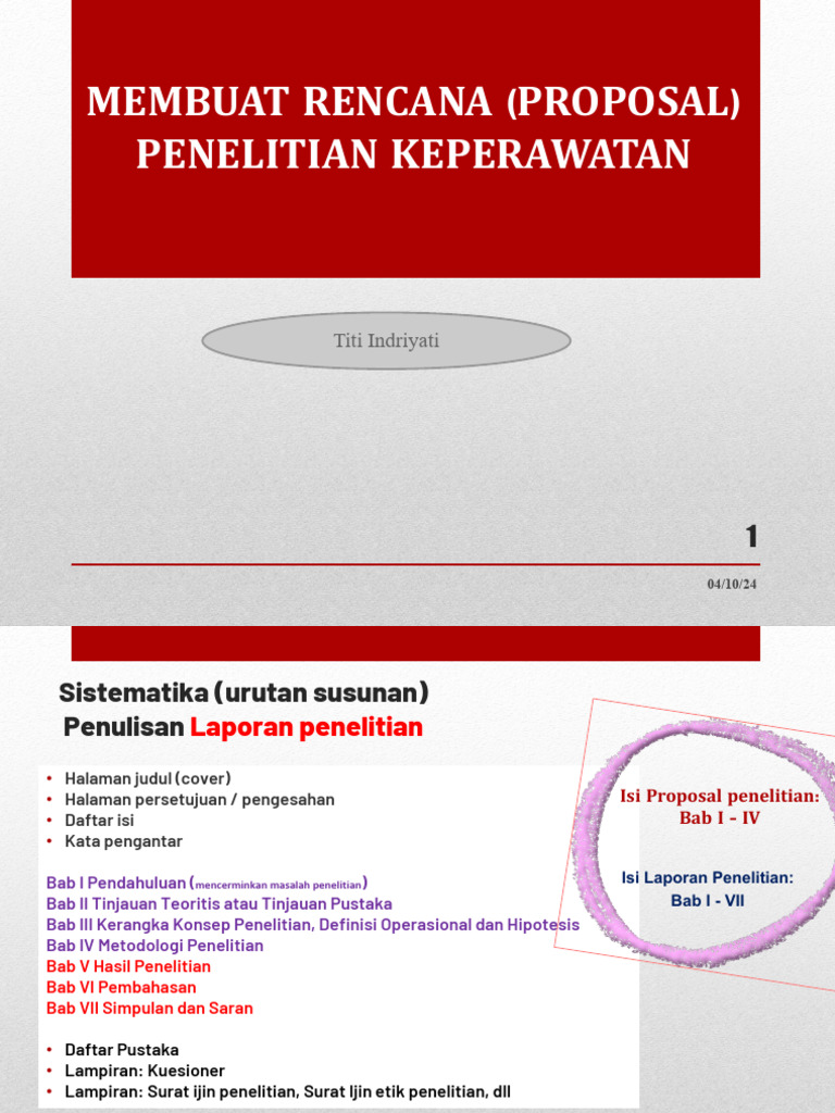 Tahap Membuat Proposal Penelitian - RPL 4 Okt 2024 | PDF