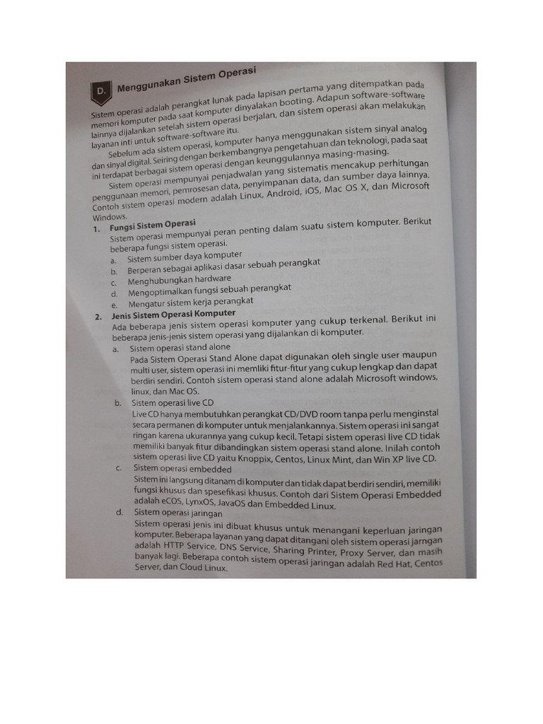 Sistem Operasi & Tugas Fungsi IF pada Excel | PDF