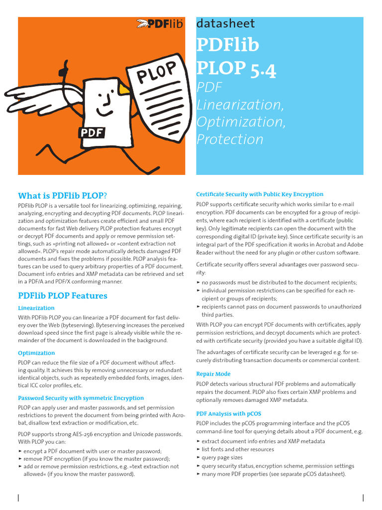 PLOP Datasheet | PDF