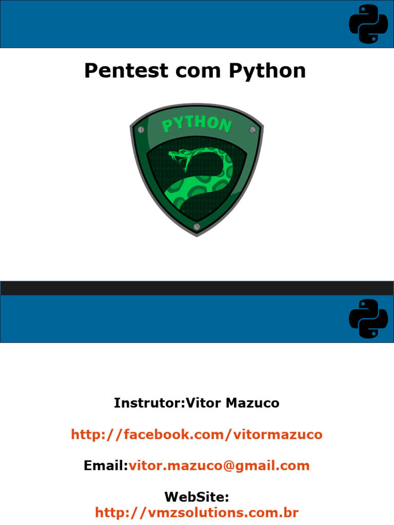 Aula 2 Bibliotecas Nmap para Python | PDF