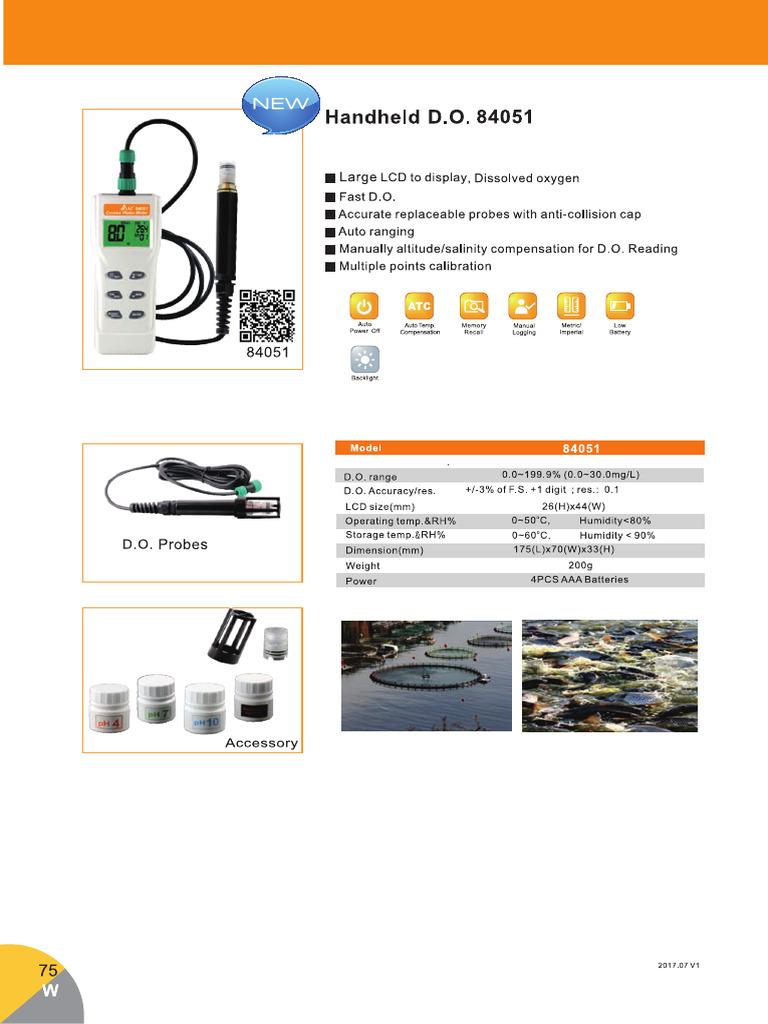 Catalogue - 84051 Do Probe For Do Meter | PDF