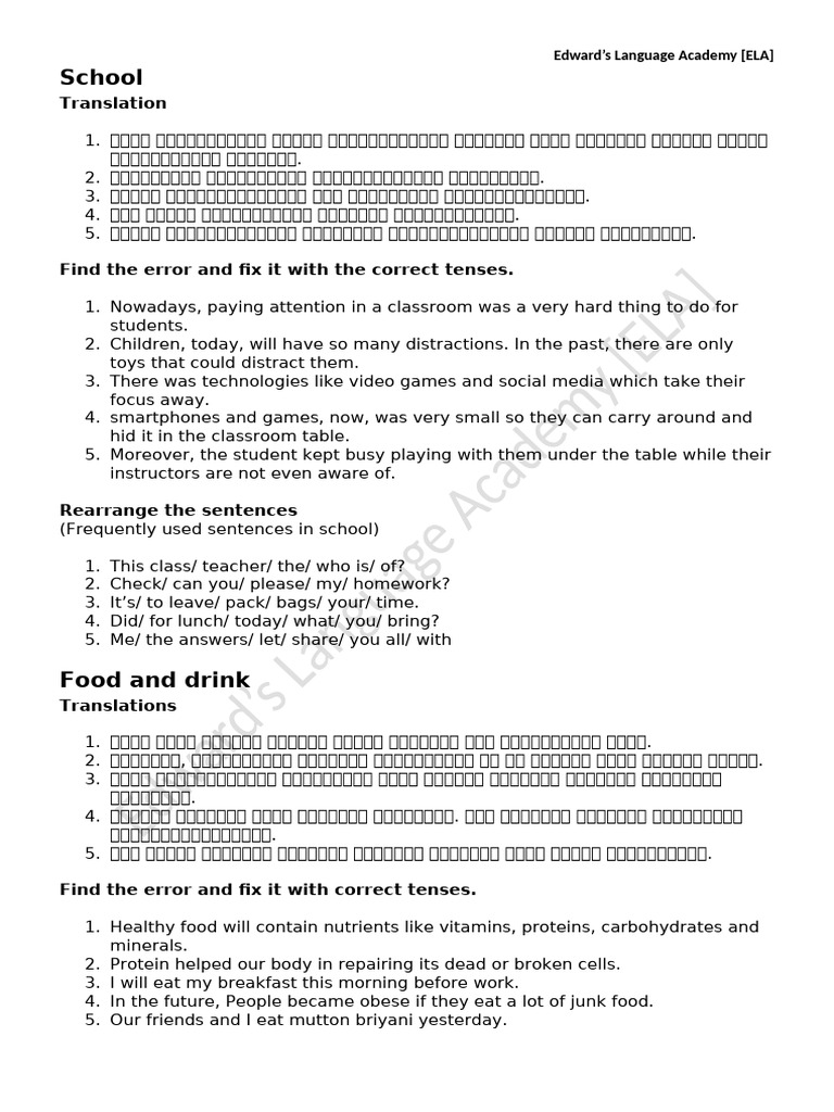 Jeri - Basic Worksheets (21nov) | PDF