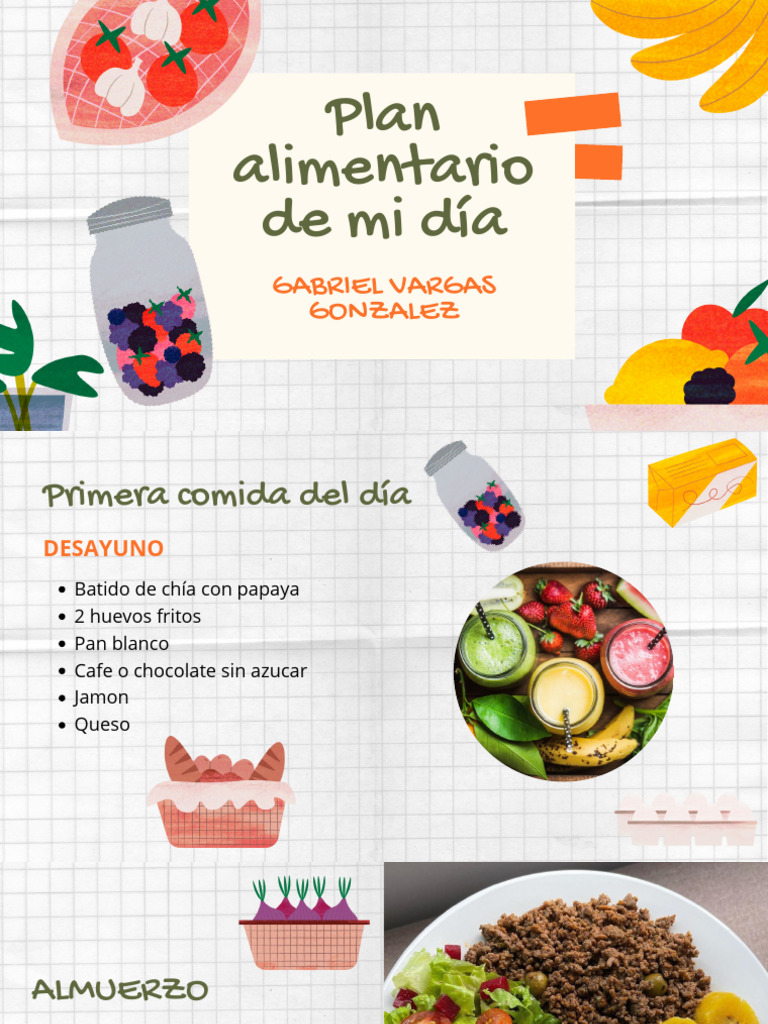 Plan Alimentario Entrenamiento Deportivo | PDF