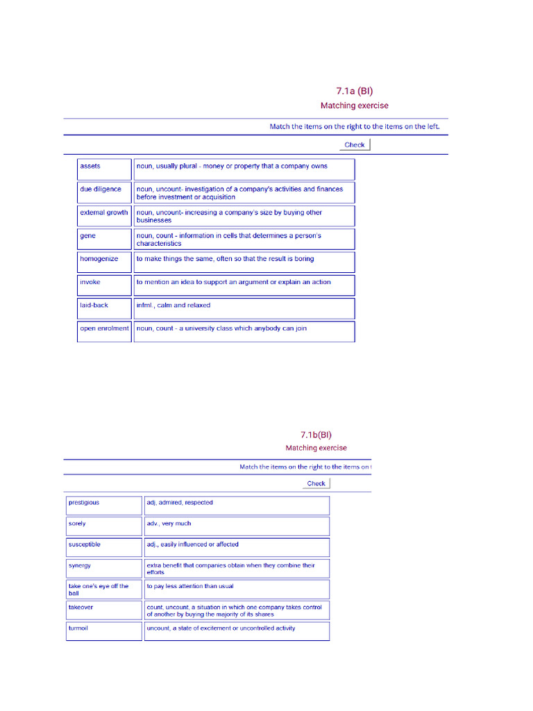 Interactive Exercises | PDF