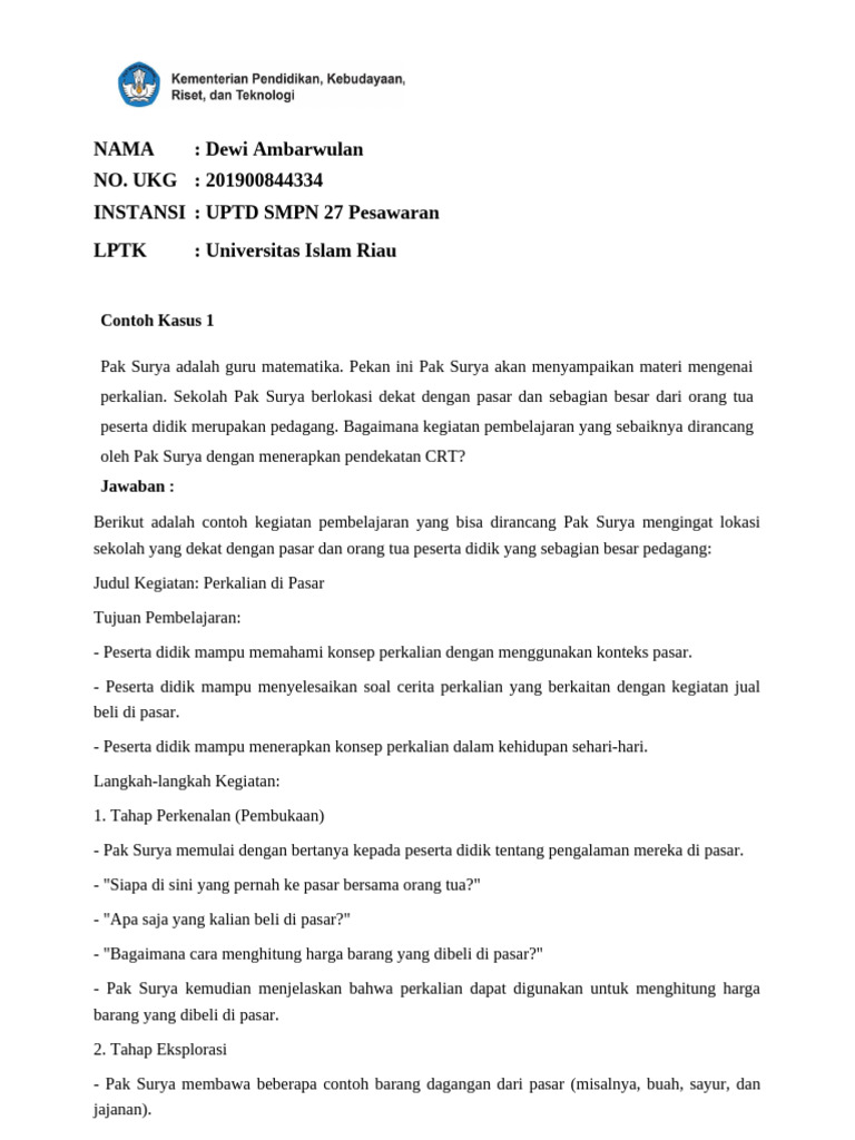 PPA Umum Topik 4 Teks 2 - MODUL1 | PDF