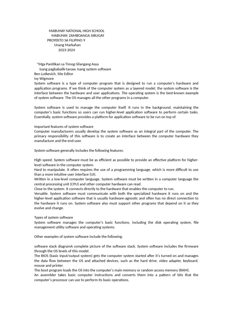 MABUHAY NATIONA-WPS Office | PDF | Computers