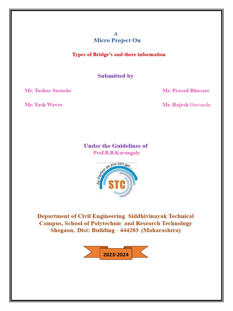 BPD Micro-Project | PDF