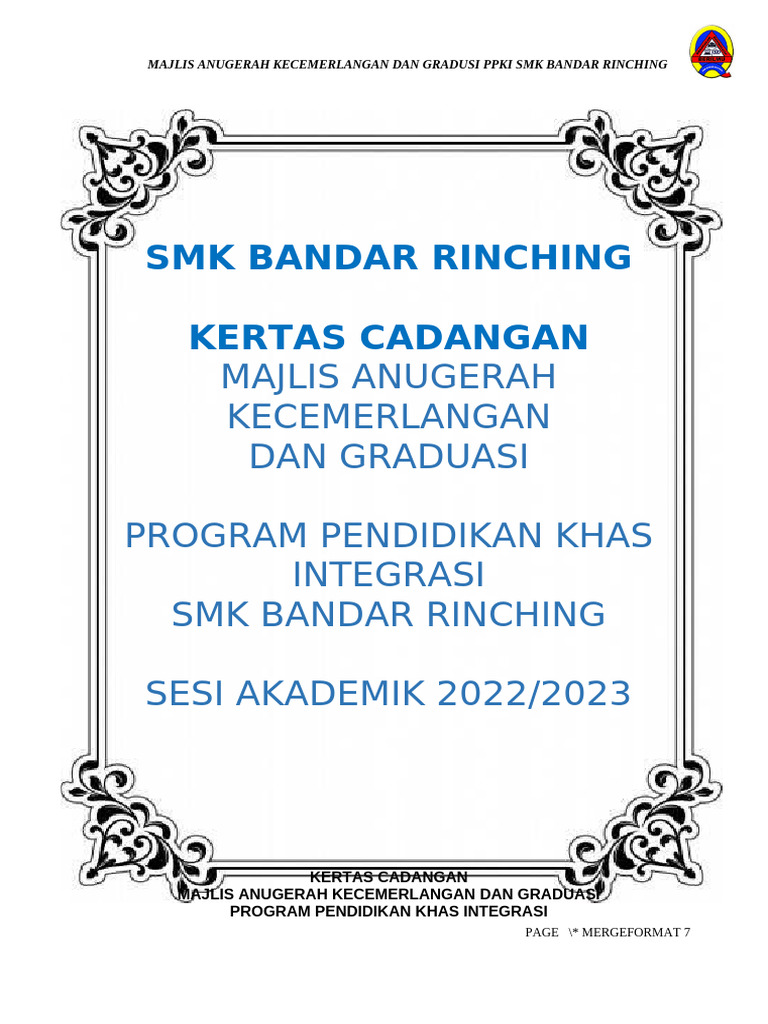 KERTAS CADANGAN HAC | PDF