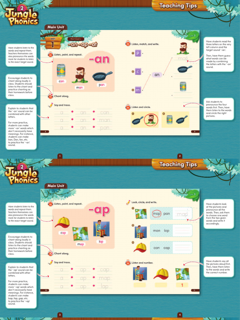 Jungle Phonics 2 TG | PDF