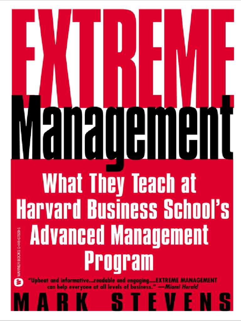 2002-Stevens-Extreme Management | PDF
