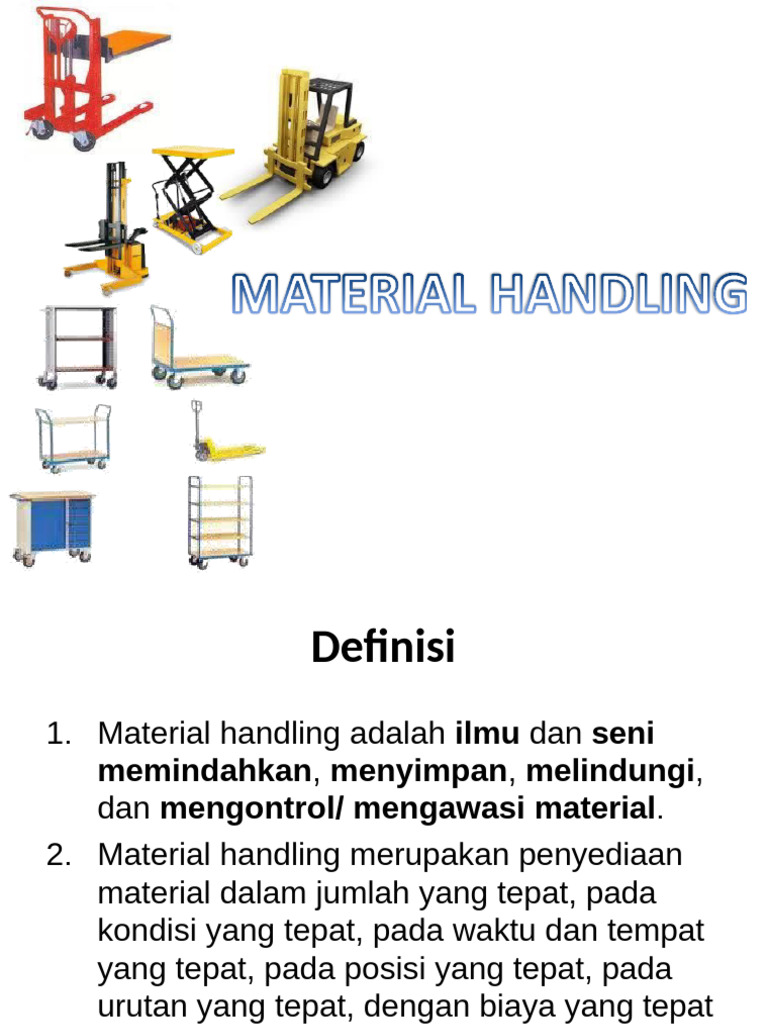 MATERIAL-HANDLING | PDF