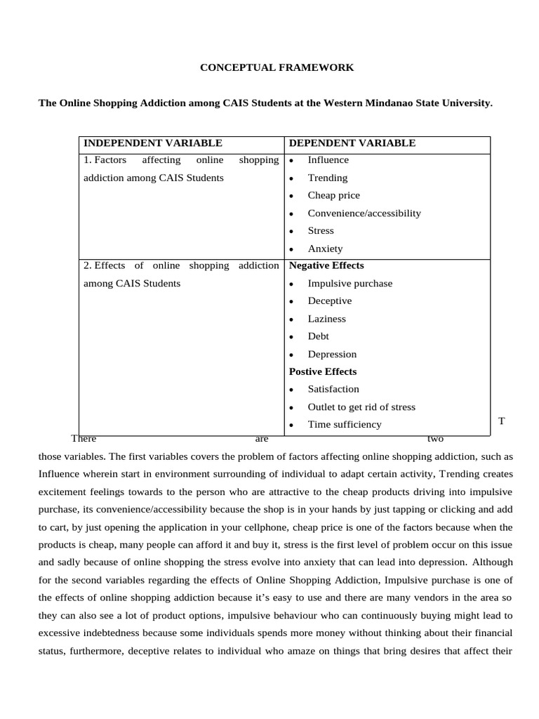 Conceptual Framework | PDF