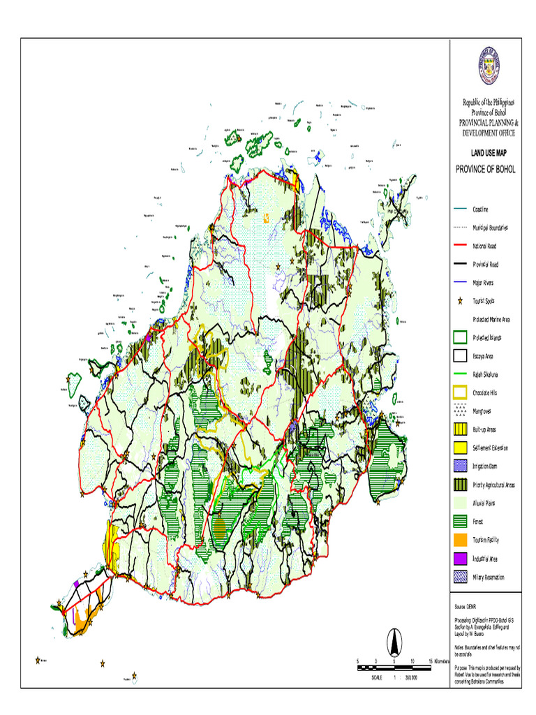 Bohol Land Use and Community Map | PDF