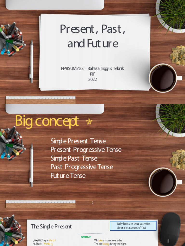 02. Present, Past, and Future Tenses | PDF