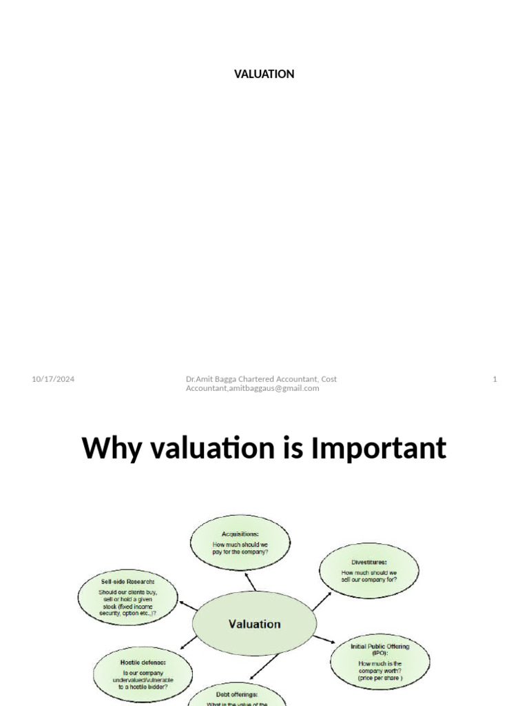ICMAT Business Valuation Method 25022015 | PDF