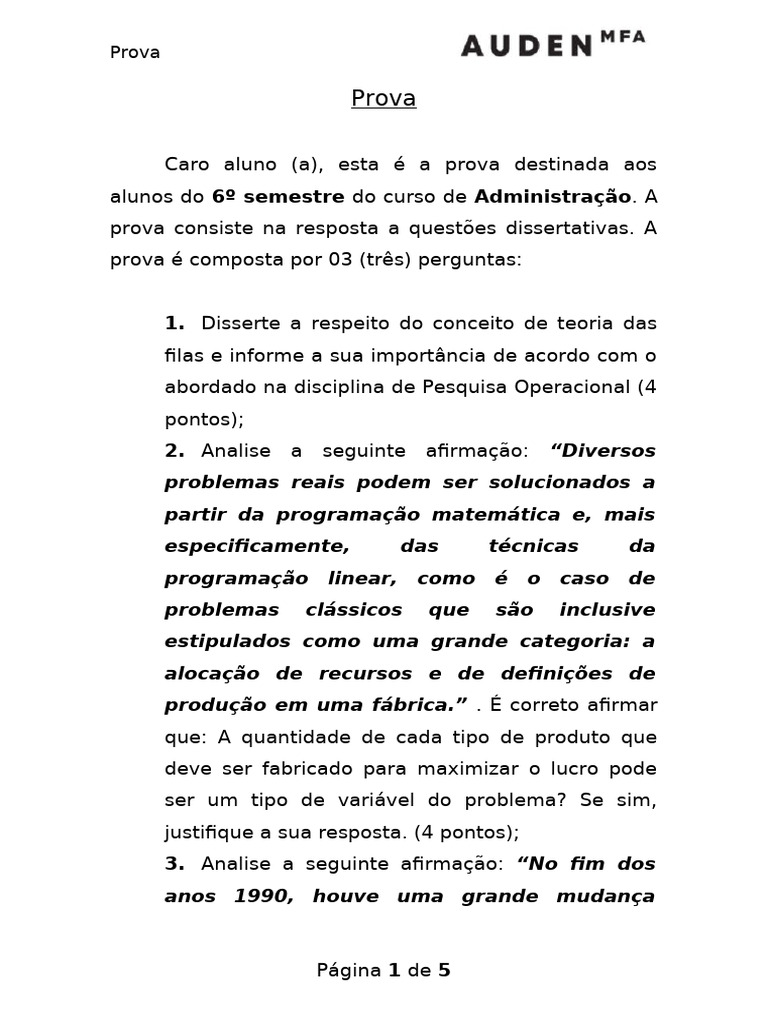 6sem Adm Prova 2024 Ago Jan 2 | PDF