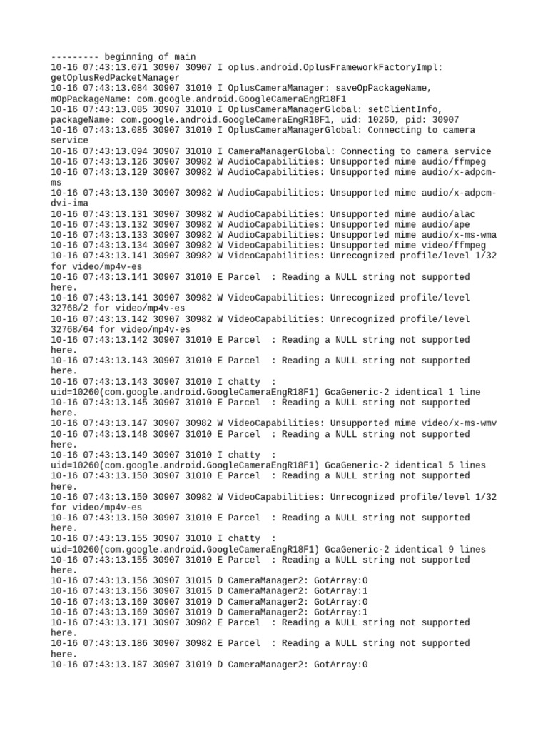 Log Cat 1729039392822 | PDF