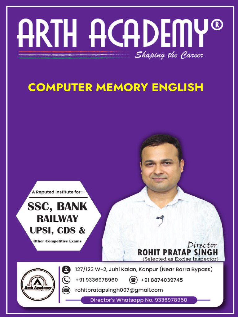 Computer Memory English | PDF