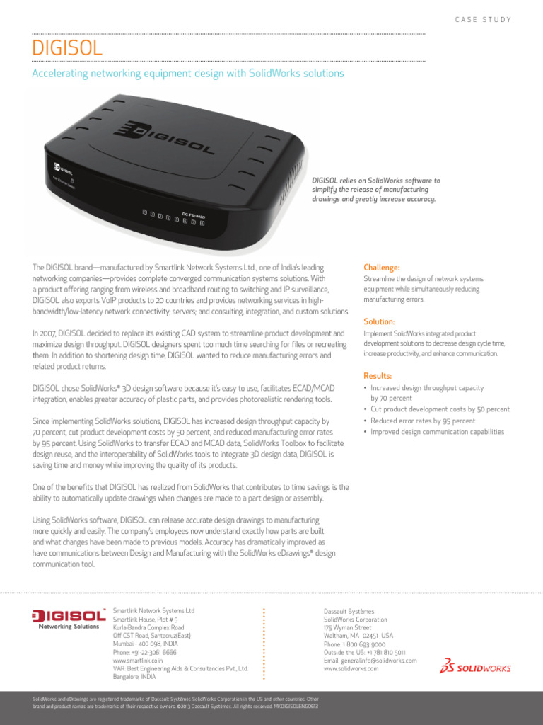 Digisol CaseStudy 5 | PDF