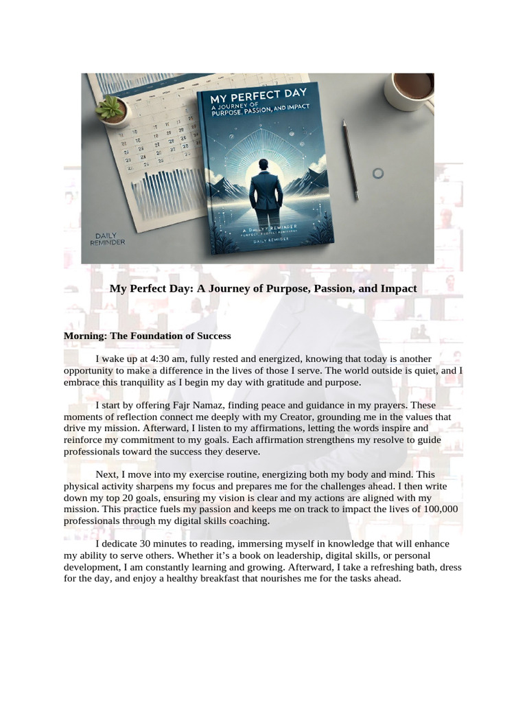 Perfect Day Print | PDF