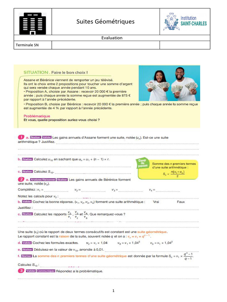 Activité Faite Le Bon Choix | PDF