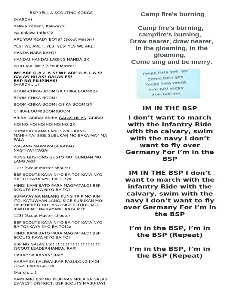 BSP Yell | PDF