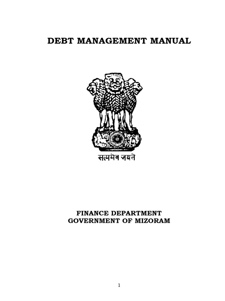 Debt Management Manual | PDF
