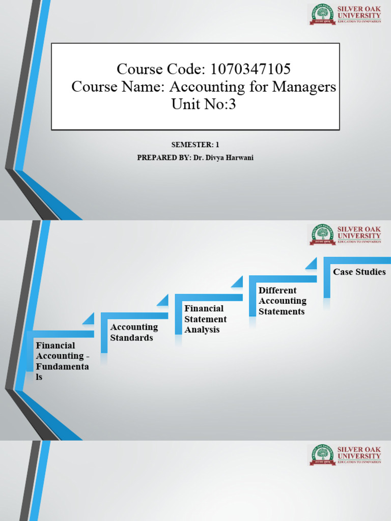 Unit 3 - Financial Statement Analysis | PDF