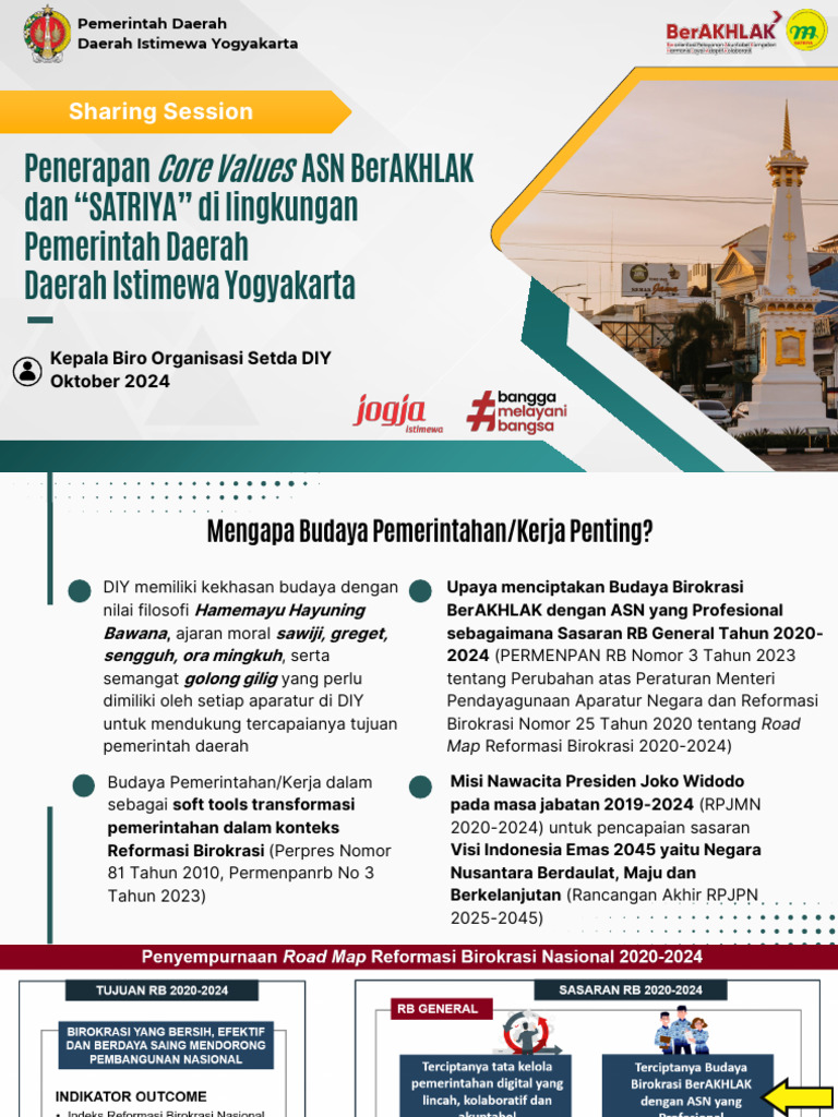 Budaya Pemerintahan Pemda DIY | PDF