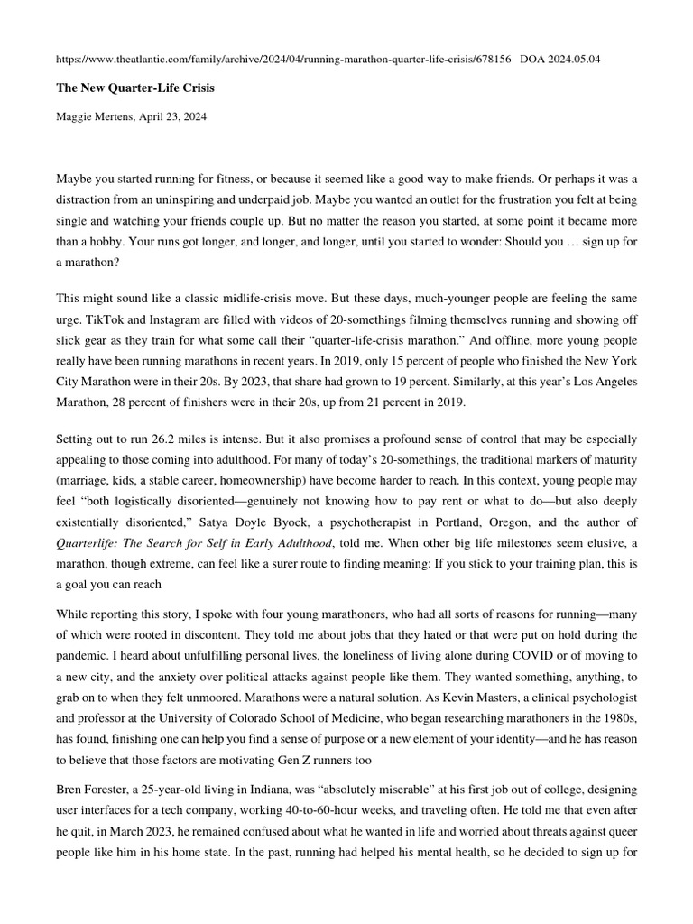 new quarter-life crisis_24 | PDF