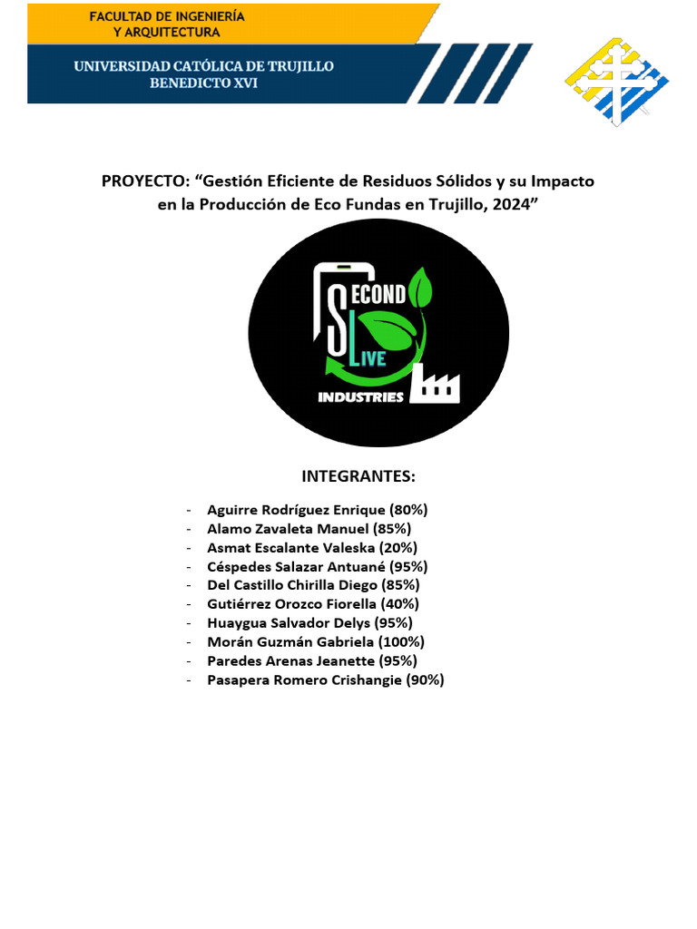 Esquema Final de Informe | PDF