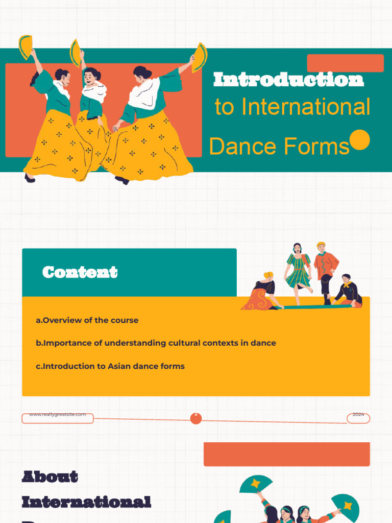 Introduction To International Dance Forms | PDF