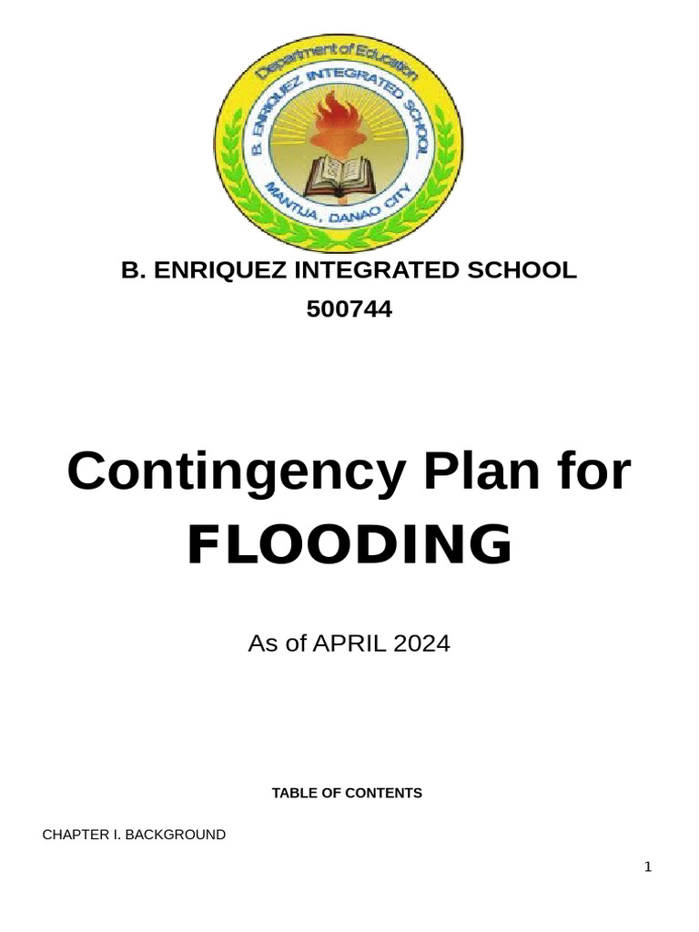 ConPlan - FLOODING Beis | PDF