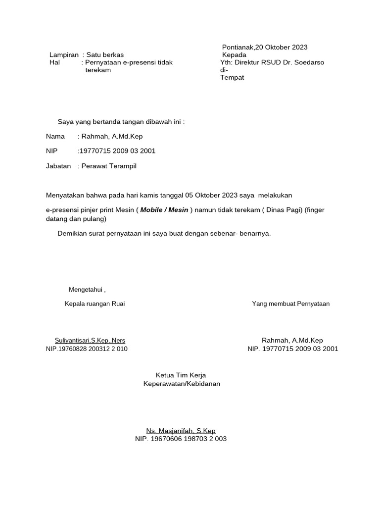 File Lupa Pinjer - Kak Rahmah | PDF