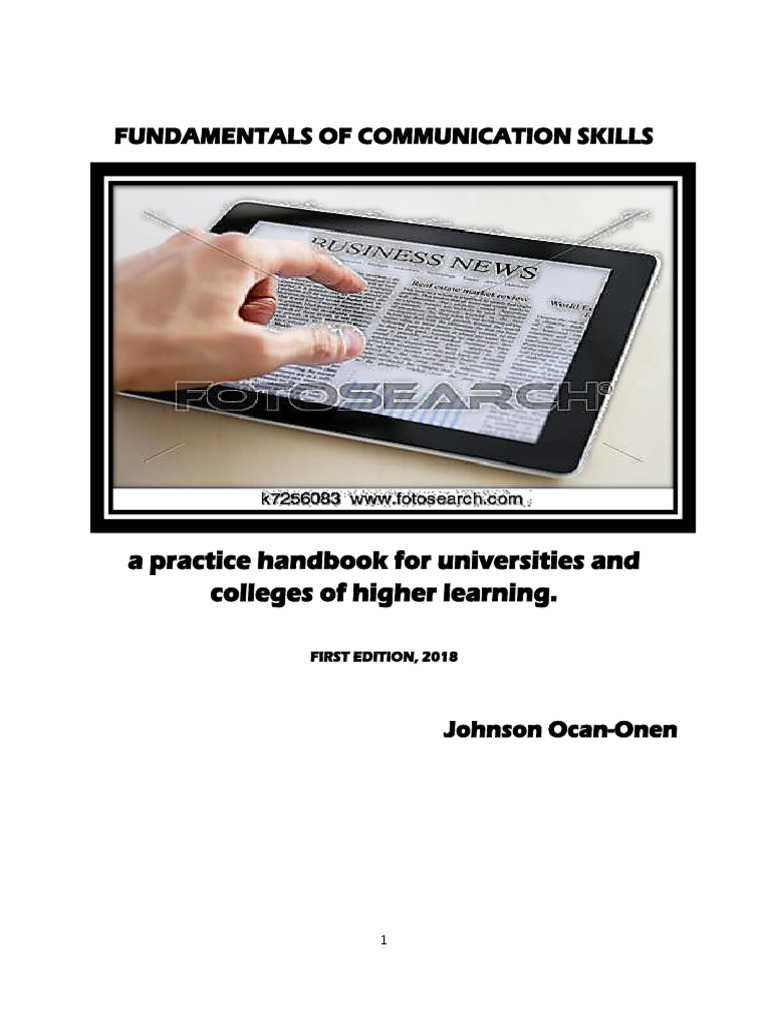 Communication Skills | PDF