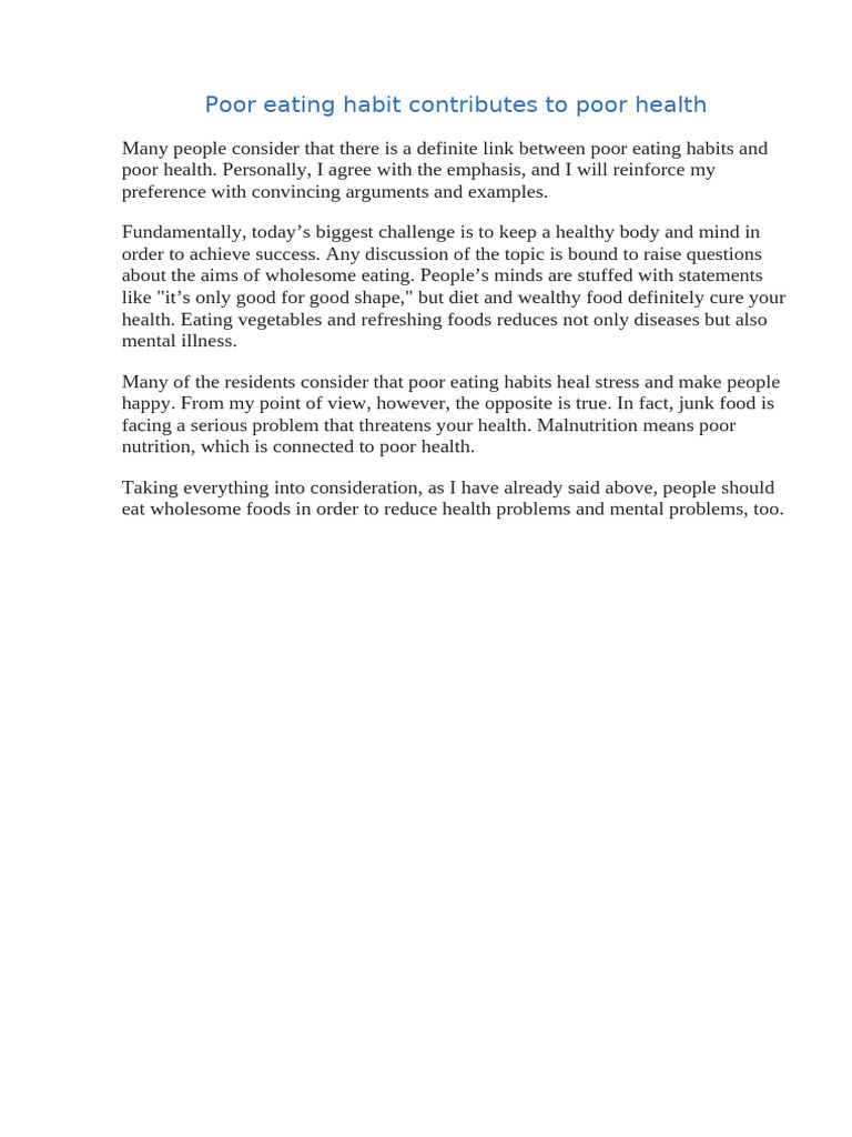 Eating | PDF | Lifestyle