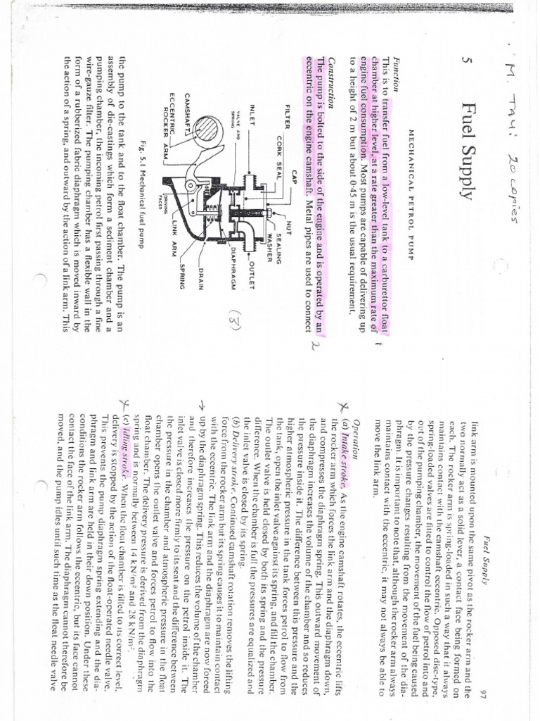 The Fuel System 1 | PDF