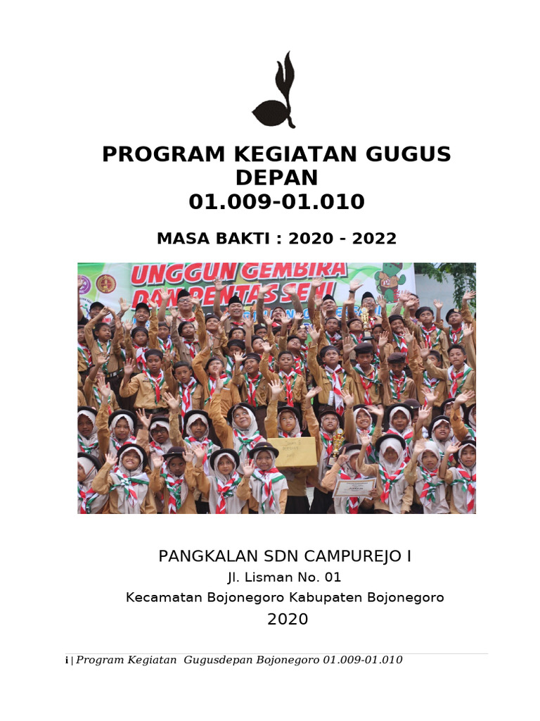 Form Pra Program Kerja Gudep 2020 | PDF