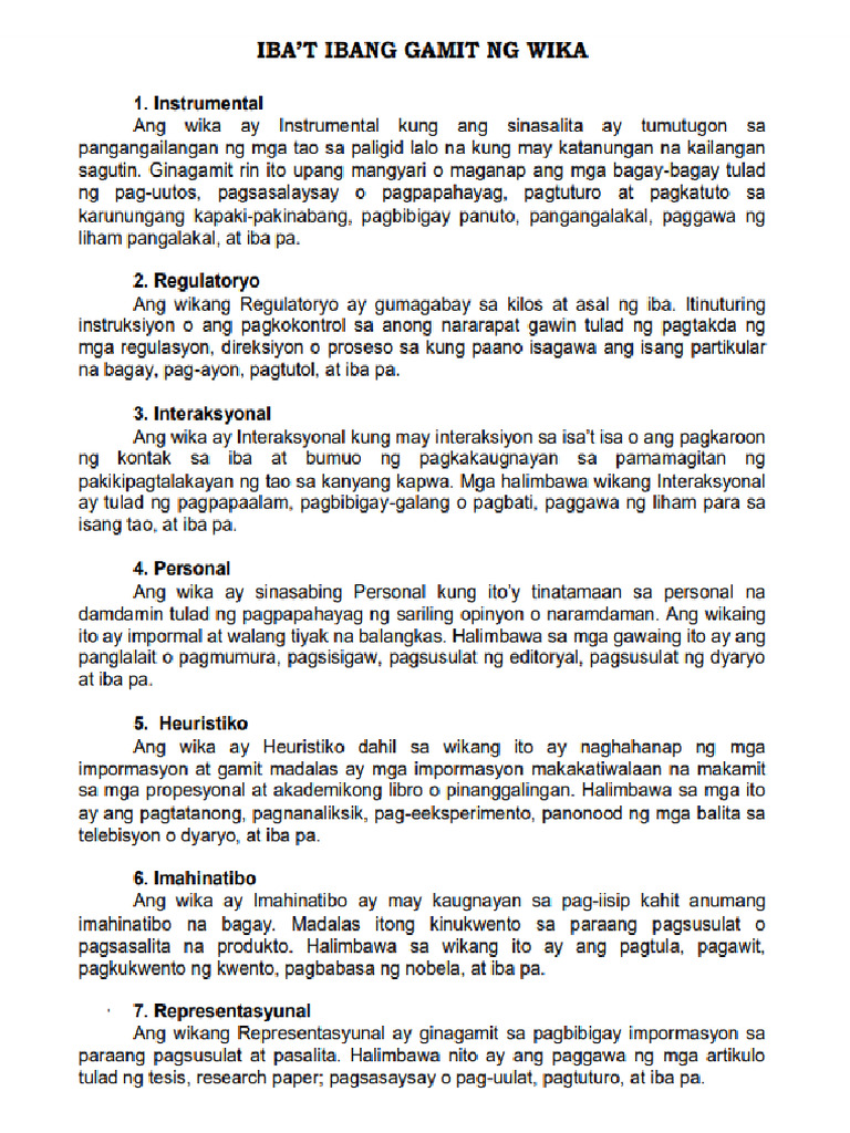 Modyul 1 Quarter 2 | PDF