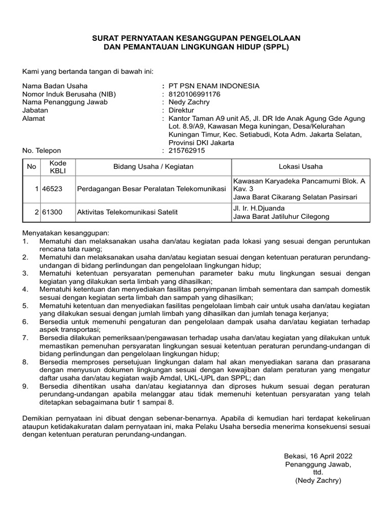 Environmental-Document | PDF