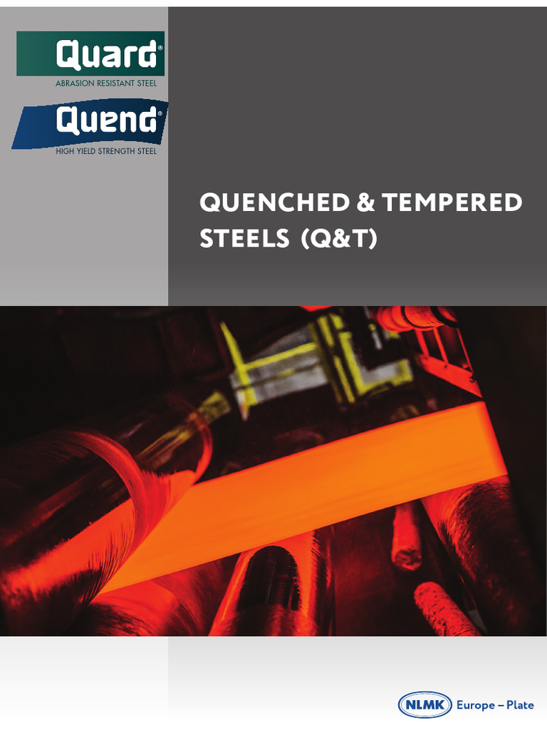 Quenched Tempered Steels | PDF