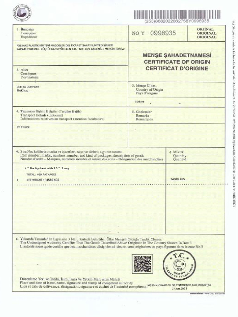 EDIT CERTIFICATE ORIGINAL | PDF